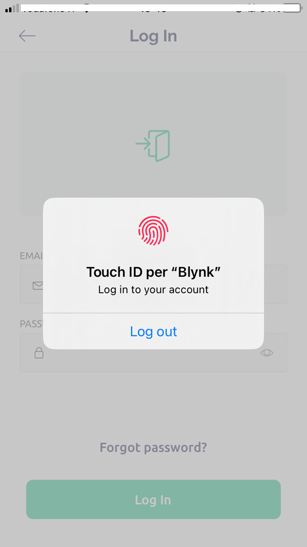 Biometrics Authentication On Blynk New App Is Not Working Solved
