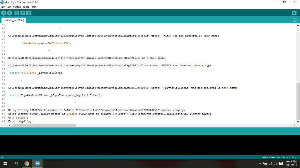 [SOLVED] What is that , how we can solve that one - Blynk Community