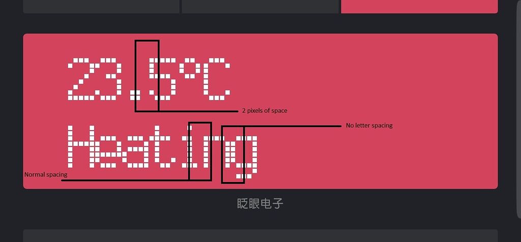 LCD widget letter spacing issues - Issues and Errors - Blynk Community