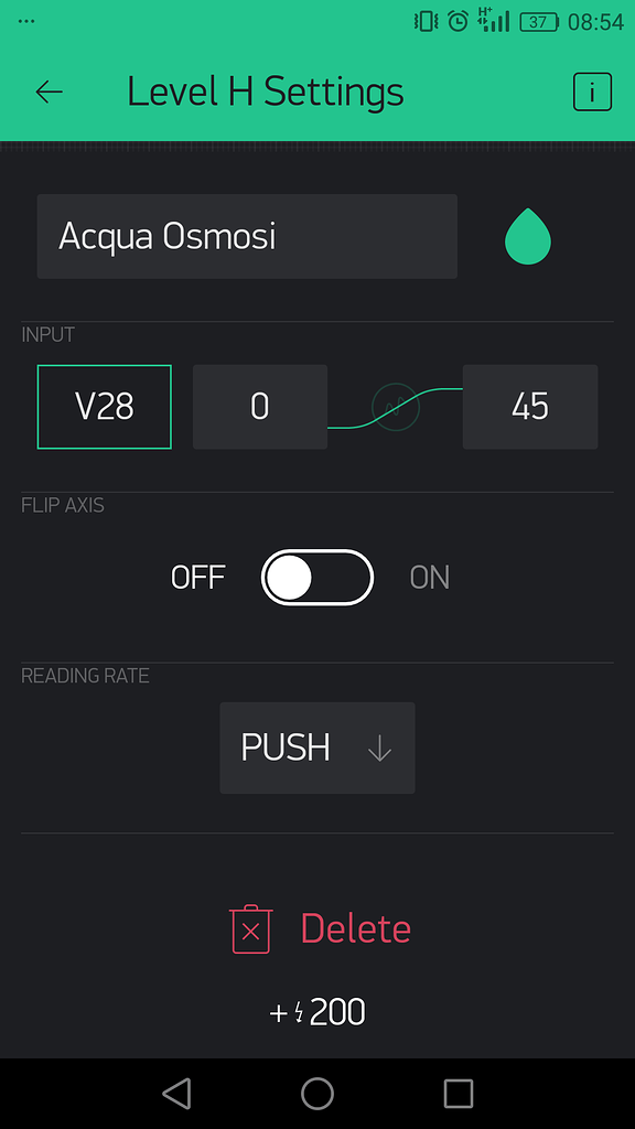 (SOLVED) Problem with Level item after Android update - Solved - Blynk Community