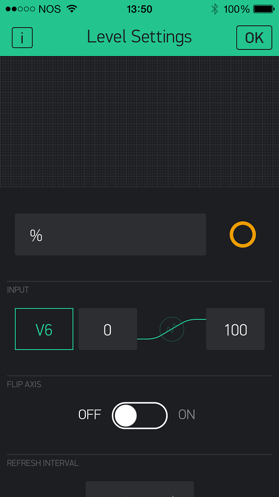 [SOLVED] New iOS Level widget problem - Solved - Blynk Community