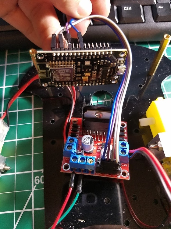 NodeMCU - ESP8266 Robot with Stand Alone Library - Projects made with Blynk - Blynk Community