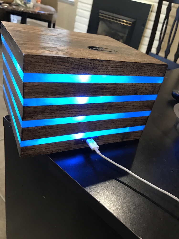 Magic cube with Led strip light - Projects made with Blynk - Blynk ...