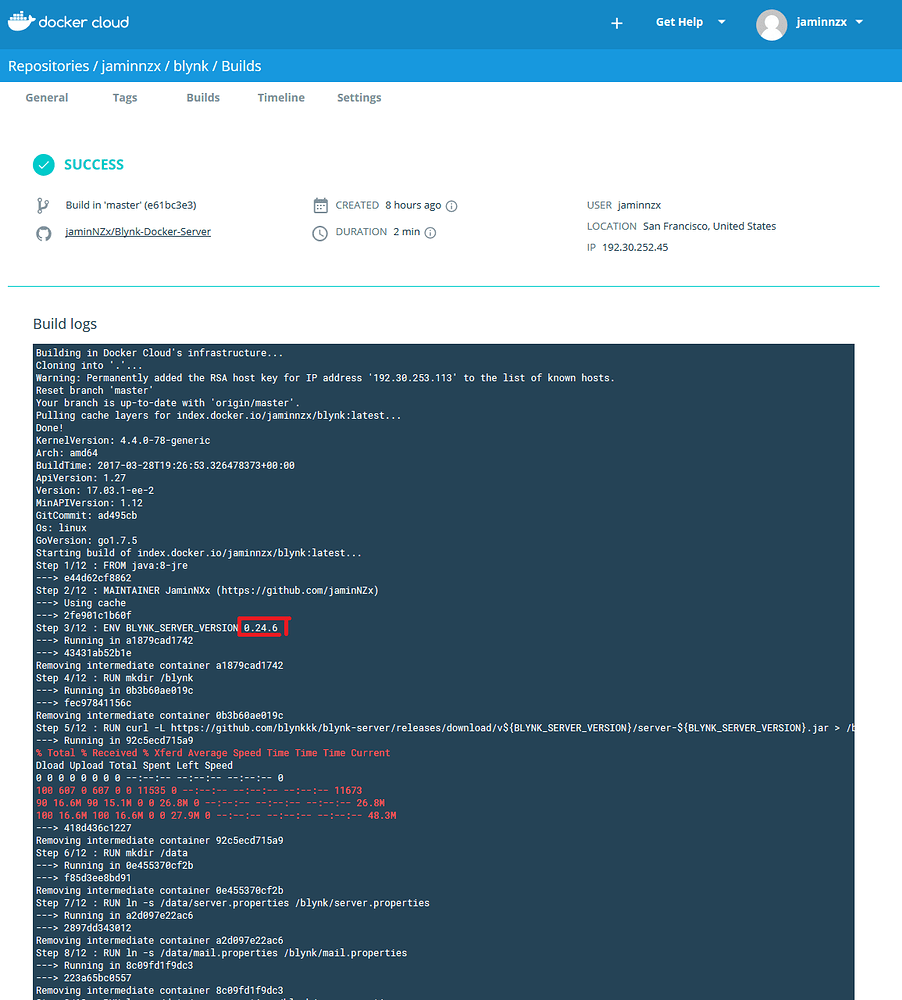 Install upgrade for Local BLYNK server (docker) - Local Blynk Server - Blynk Community