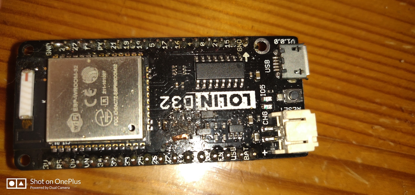 Burnt ESP32. Cant figure out why this happened - Need Help With My ...