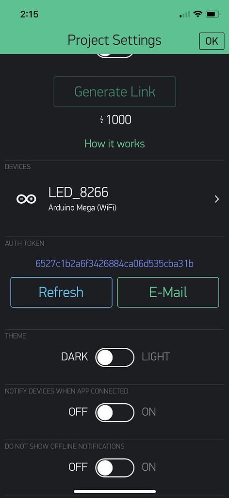 Keep screen always on - where is the option (in iOS App)? - Issues and Errors - Blynk Community