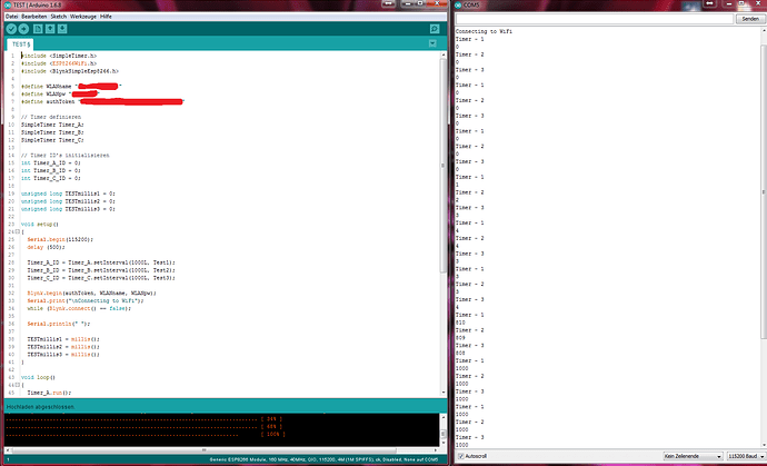 [SOLVED] Problem with Blynk/Simpletimer - Issues and Errors - Blynk Community
