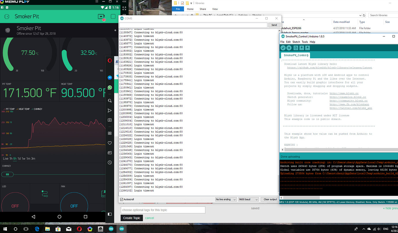 Can't connect to blynk-cloud.com:80 - Solved - Blynk Community