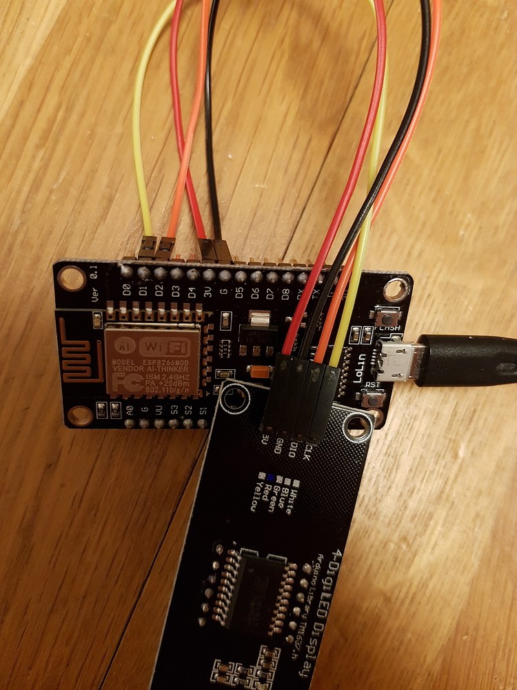 ESP8266 and LED display do not communicate - Solved - Blynk Community