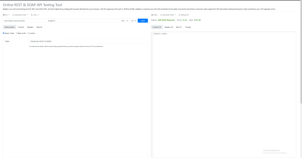 Blynk legacy api doesn't work - Solved - Blynk Community