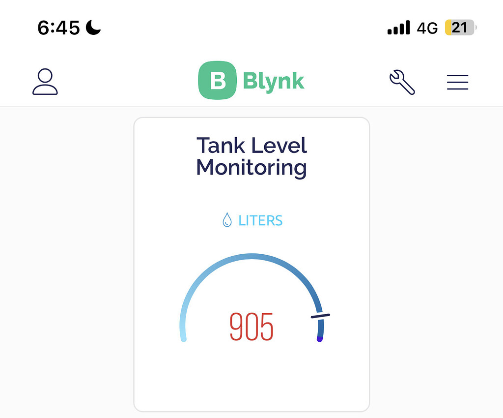Gauge tile IOS - Issues and Errors - Blynk Community