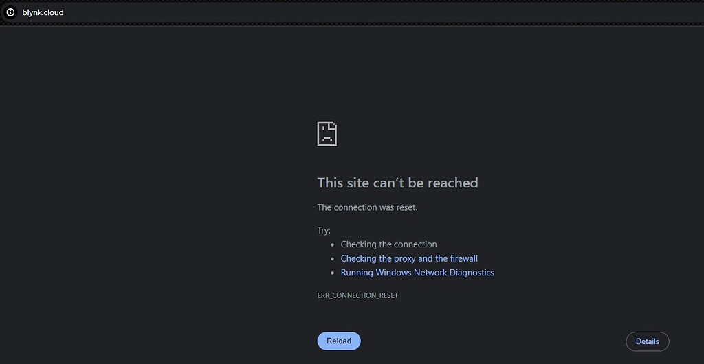 Cant Access Blynkcloud Or Blynk Mobile App Using Home Wifi Solved Blynk Community 
