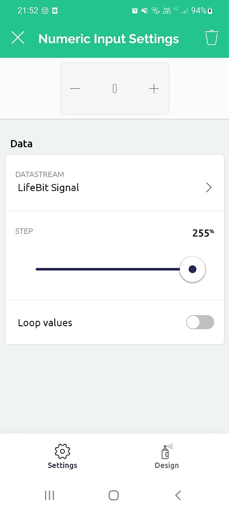 Numeric Input Step always in % - Issues and Errors - Blynk Community Numeric Input Step always in % - Issues and Errors - Blynk Community