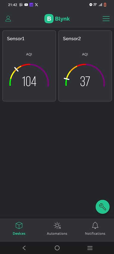 How to change template tile value color based on DataStream value on Blynk Mobile APP? Any one ...