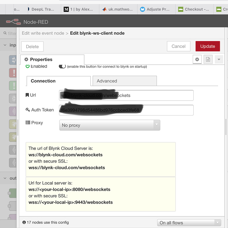 Send mqtt message - Local Blynk Server - Blynk Community