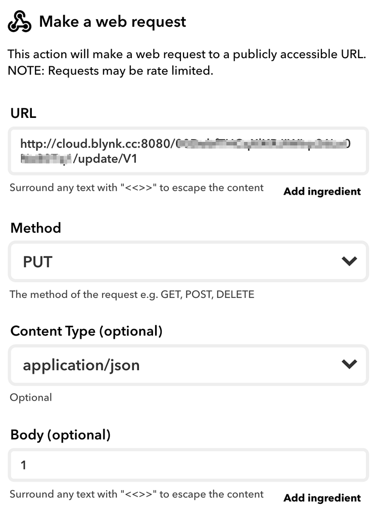Problem with Google Assistant triggering a webhook - Solved - Blynk Community