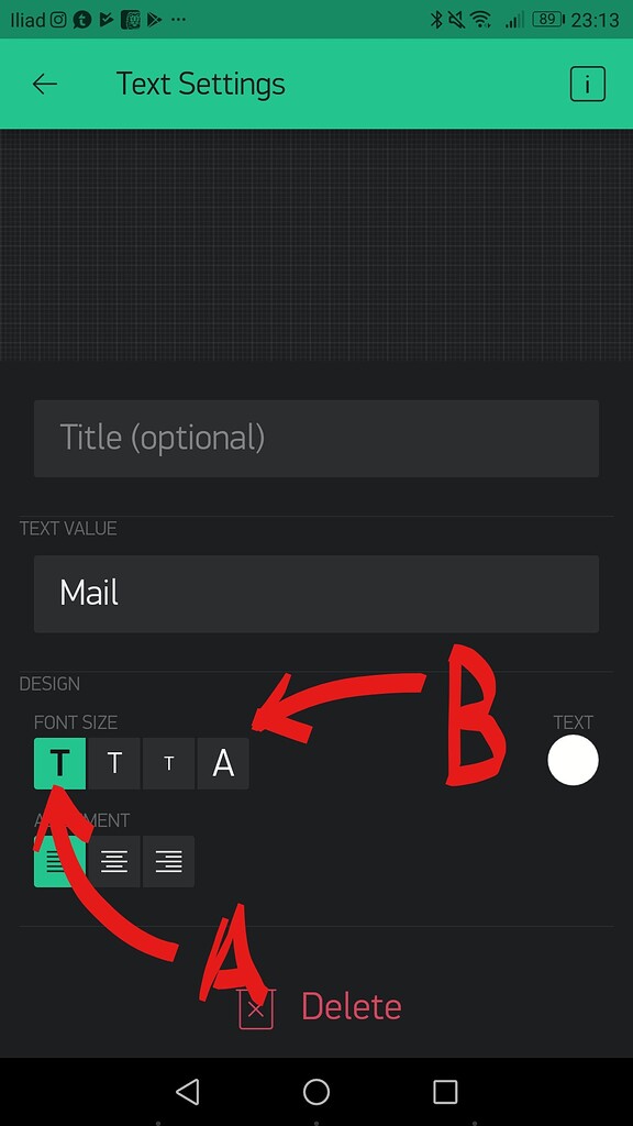 Blynk Android App don't save changes to font size Text label - Issues ... Blynk Android App don't save changes to font size Text label - Issues ...
