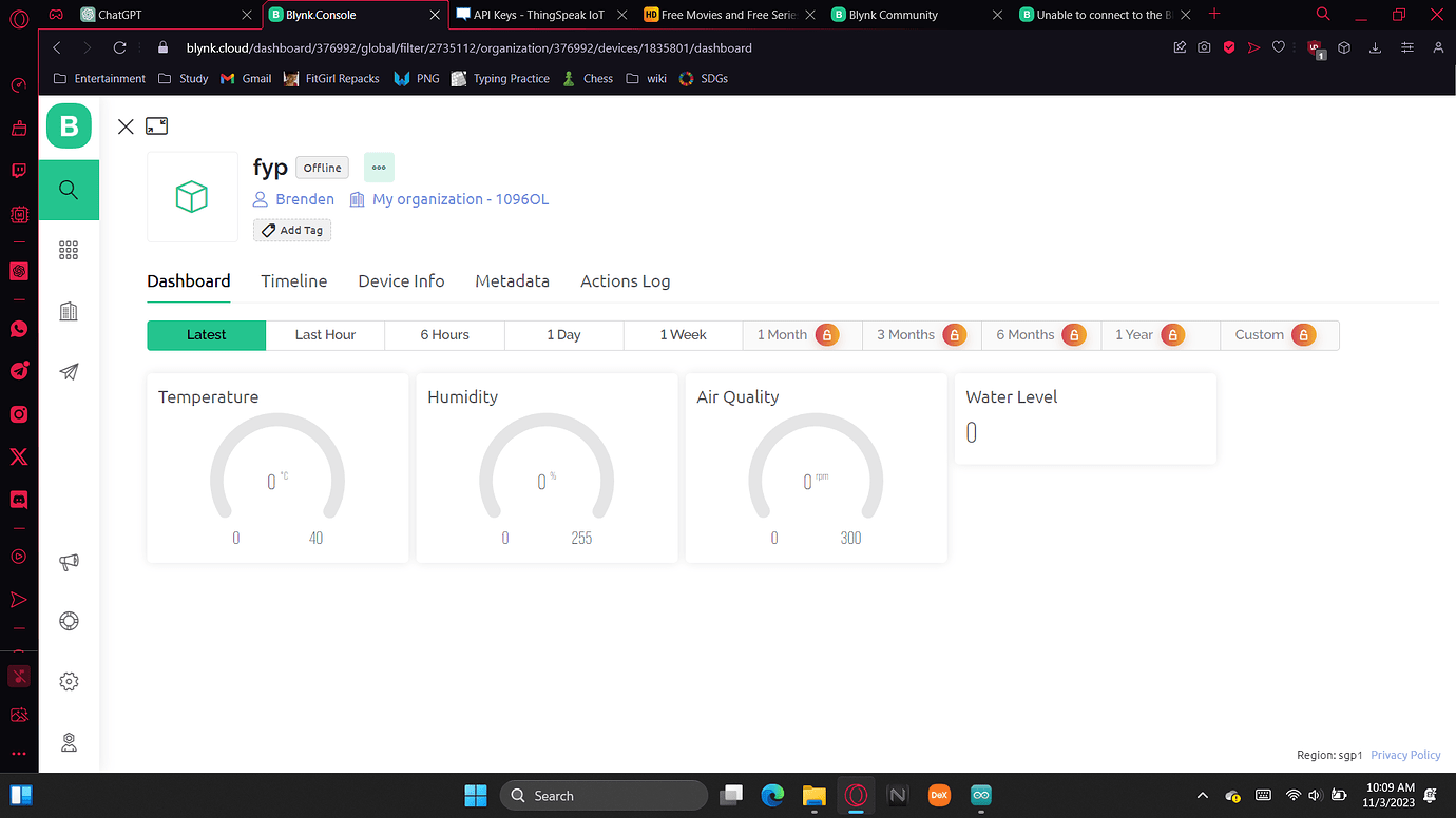 Unable to connect to the Blynk server - Need Help With My Project - Blynk Community