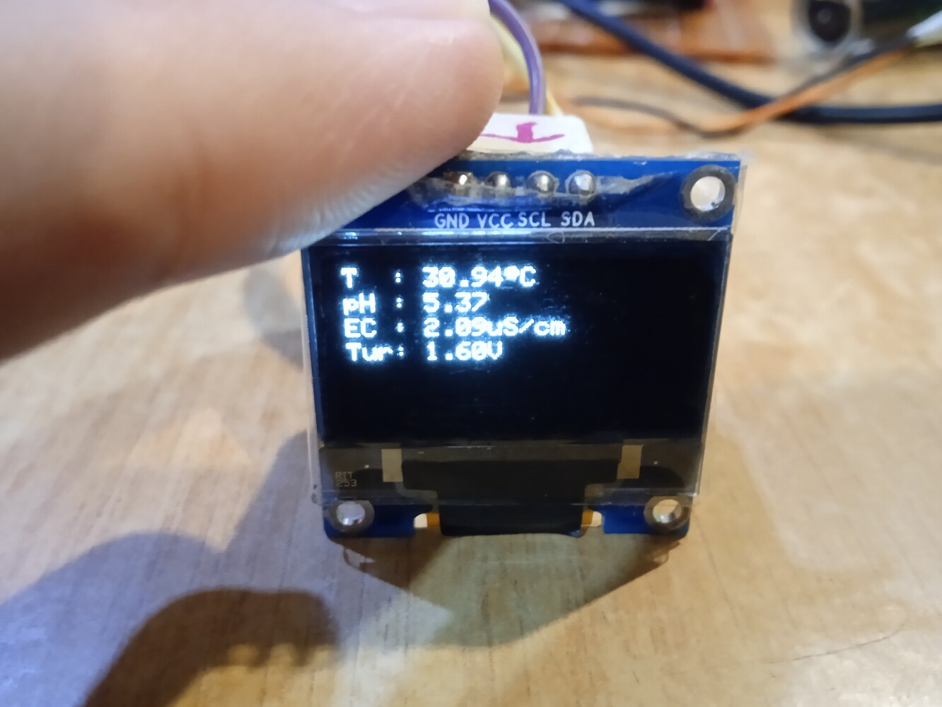 Water Quality Monitoring Device (Prototype) - Projects made with Blynk ...