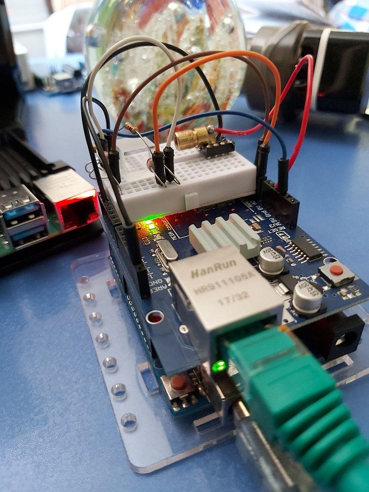 QRNG - Quantum Random Number Generator - Projects made with Blynk ...