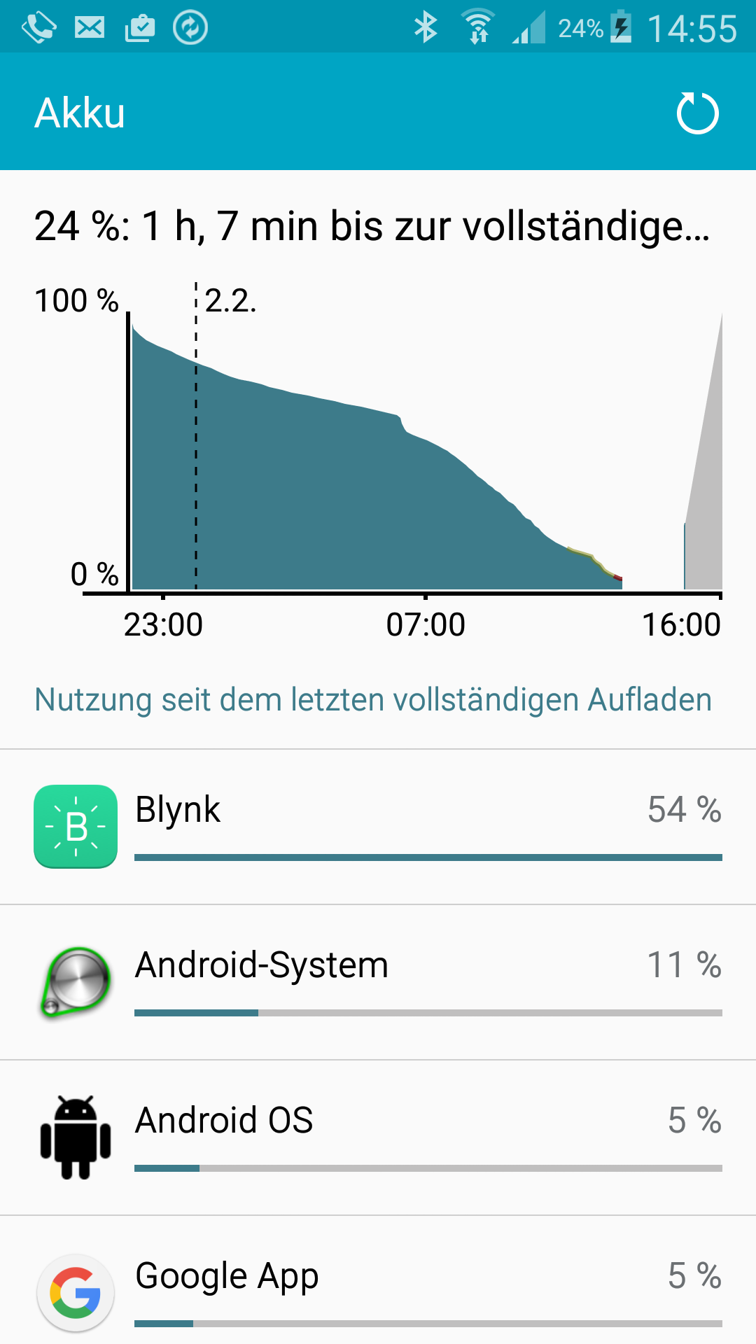Android Battery Consumption - Page 2 - Issues and Errors - Blynk Community