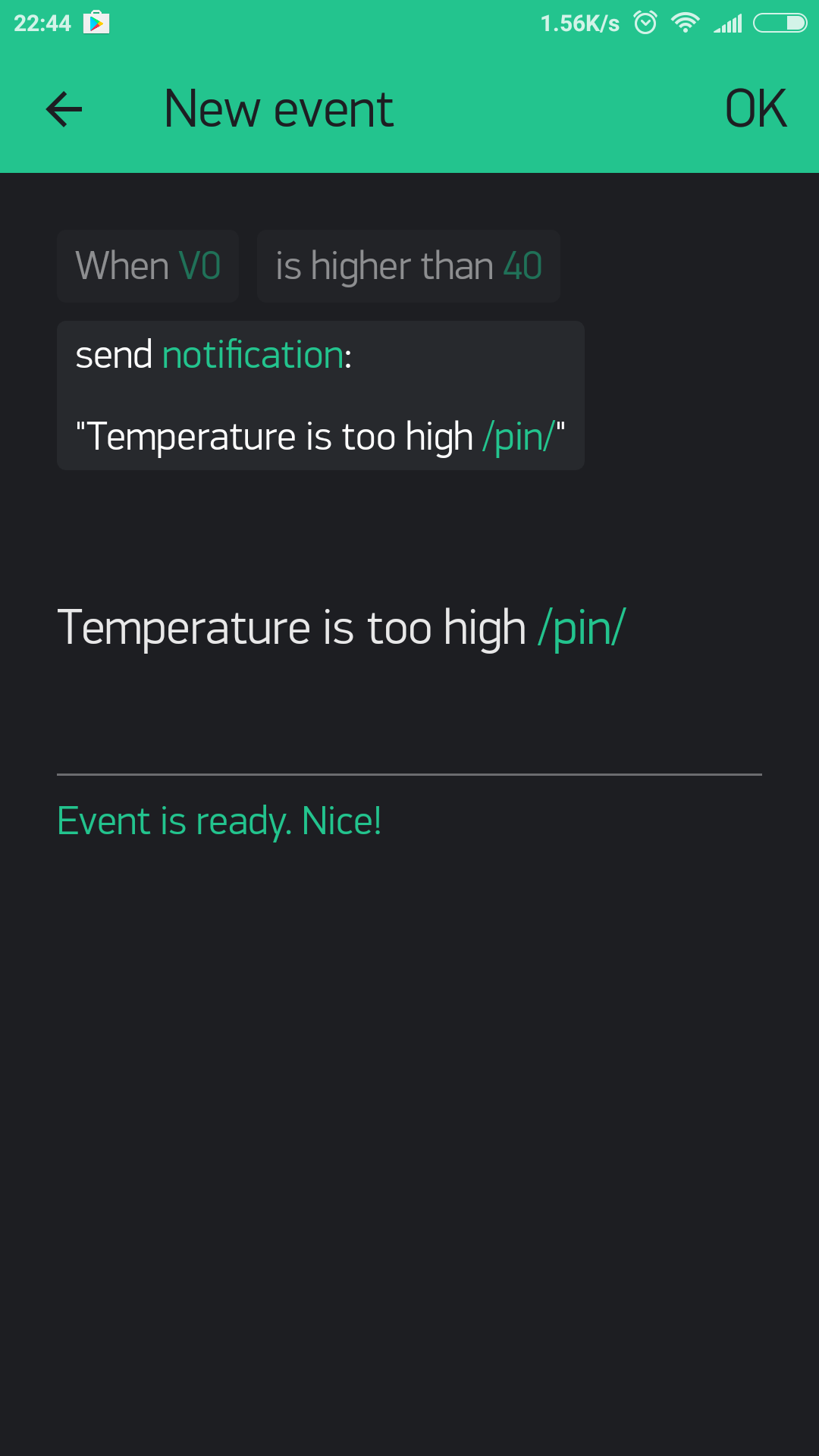 Eventor DHT22 and BUTTON - Need Help With My Project - Blynk Community