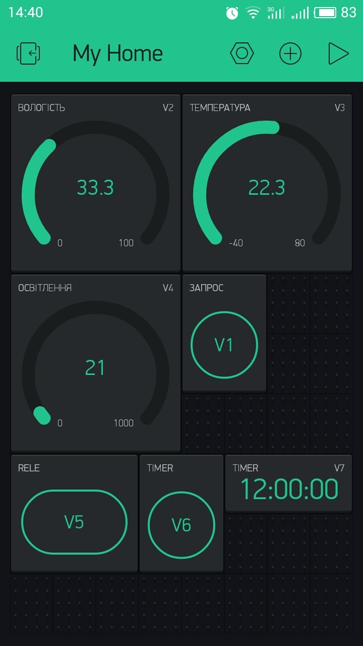 Button to include other widget - Need Help With My Project - Blynk ...