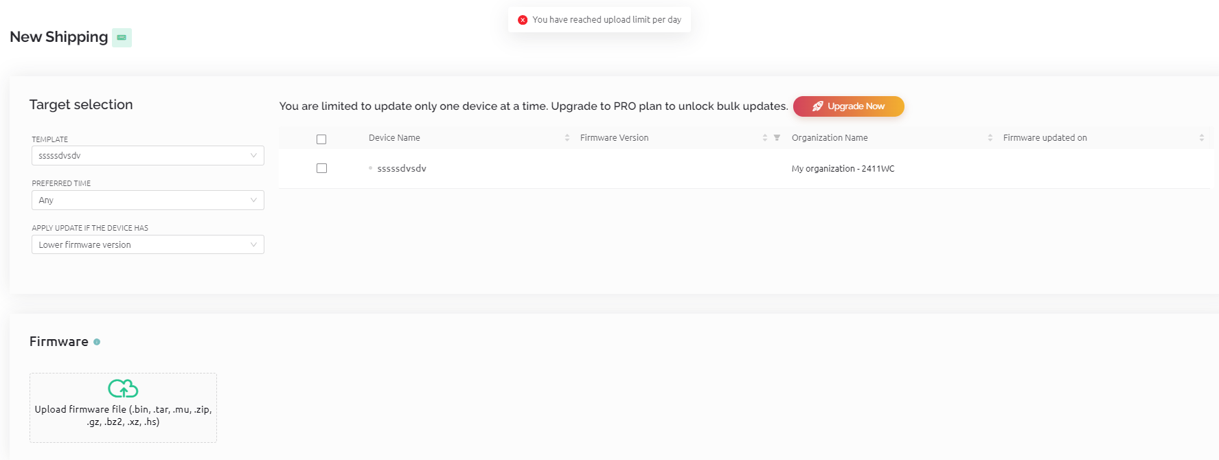 Ota Shipping Doesnt Load The Bin File Need Help With My Project Blynk Community